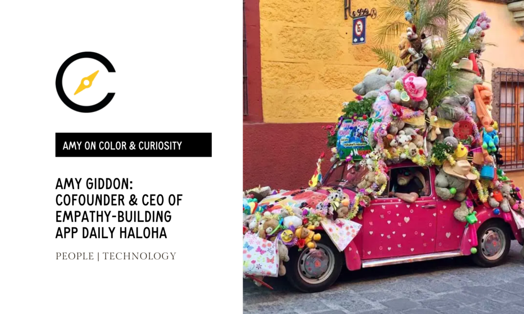 Amy is interviewed for Color & Curiosity - Daily Haloha